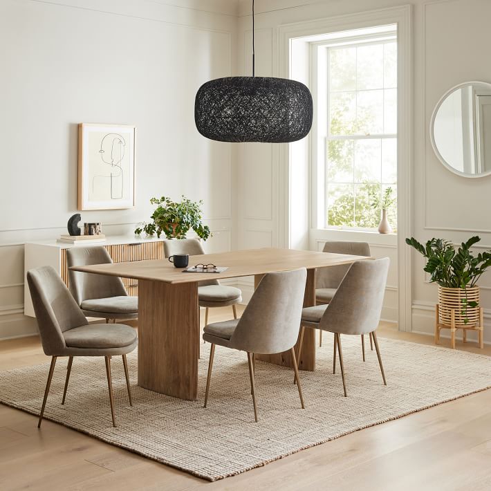 Anton Solid Wood Dining Table (72", 86") - ADA | West Elm