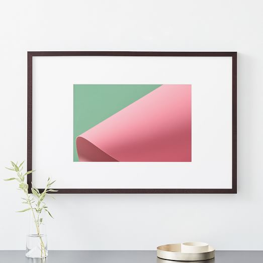 Oversized Gallery Picture Frame - Dark Walnut | West Elm