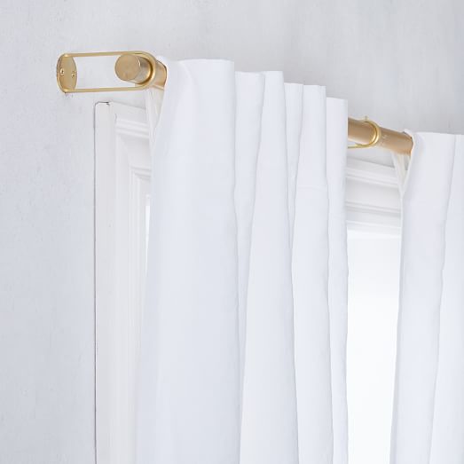 Simple Curtain Rod | West Elm