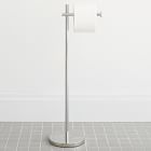 Modern Overhang Bathroom Freestanding Toilet Paper Holder | West Elm