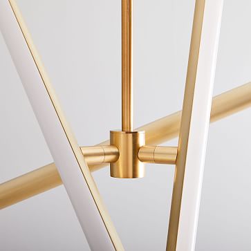 Light Rods LED Semi-Flushmount | West Elm