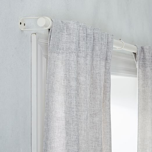 Simple Curtain Rod | West Elm