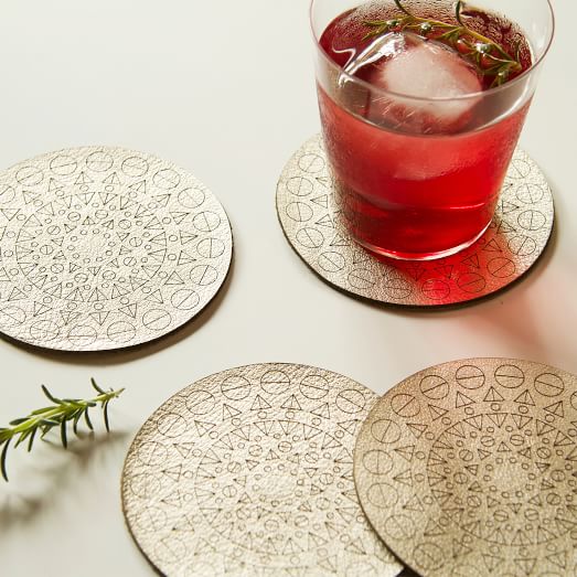 Molly M Mundi Coasters - Set of 4 | West Elm