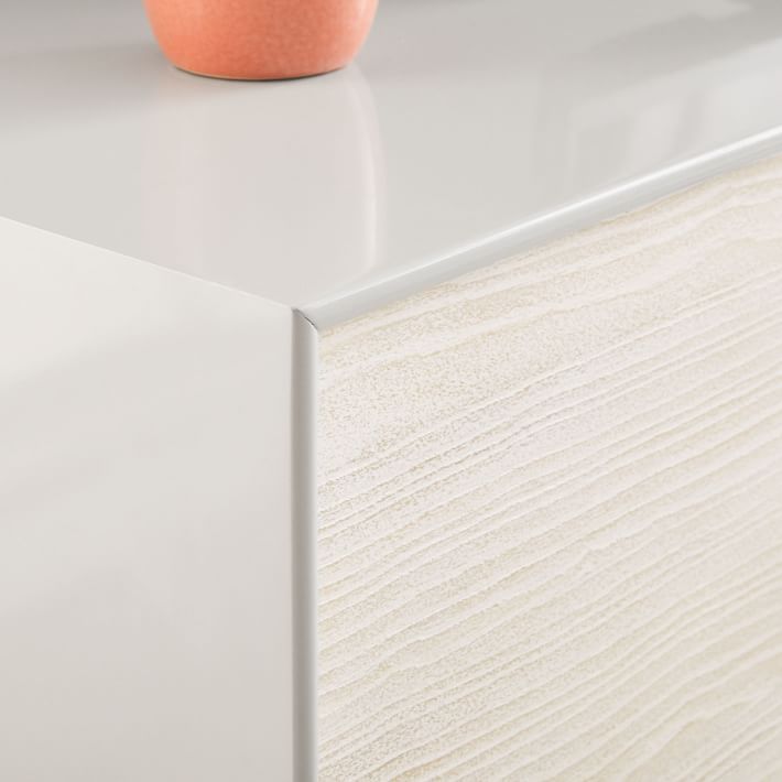 Modernist Wood & Lacquer Media Console (68"–80") | West Elm