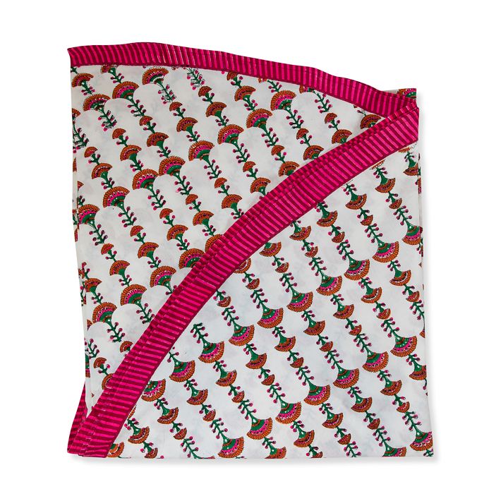 Furbish Studio Block Print Round Tablecloth | West Elm