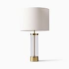 Acrylic Column USB Table Lamp | Modern Lighting | West Elm