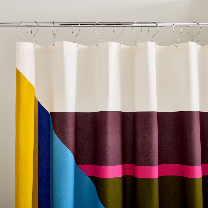 Colorful Shower Curtains