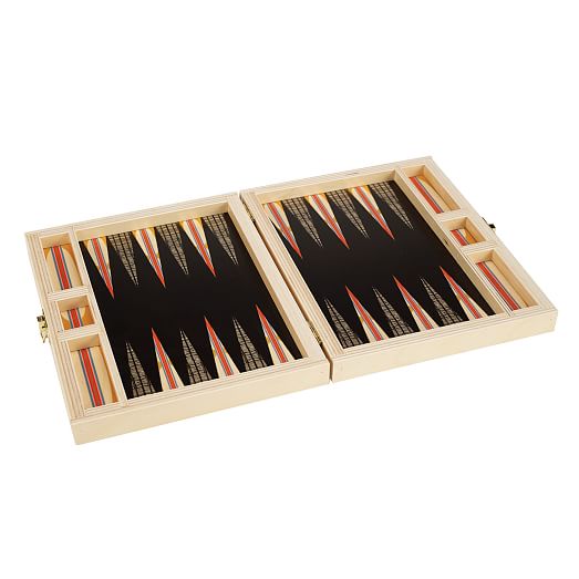 Wolfum Baltic Birch Travel Backgammon Set | West Elm