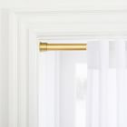 Inside Mount Curtain Rod - Antique Brass | West Elm