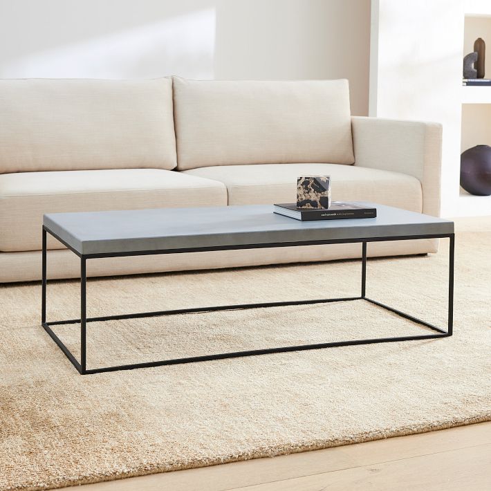 Patrick Cain Designs Oakland Concrete Coffee Table | West Elm