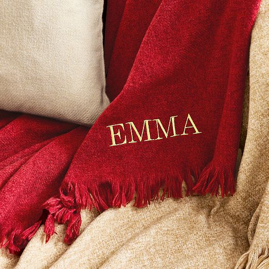Brushed Woven Throw | West Elm