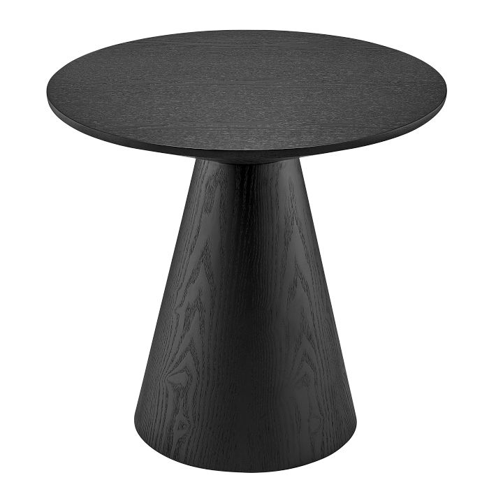 Conical Wood Side Table (24") | West Elm