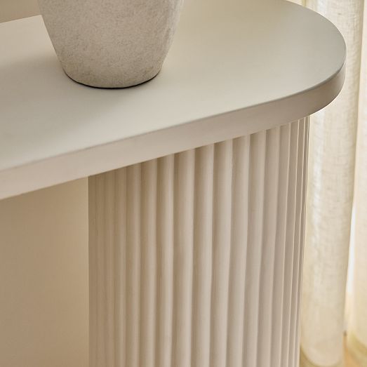 Fluted Console Table (48") | West Elm