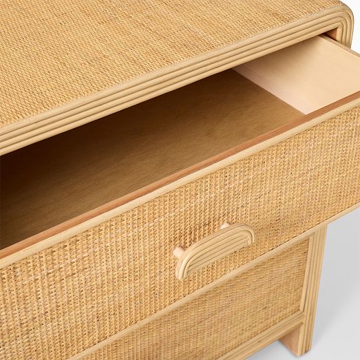 Willow Rattan 3-drawer Dresser (37") | West Elm