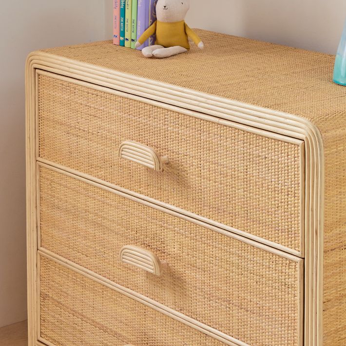 Willow Rattan 3-drawer Dresser (37") | West Elm
