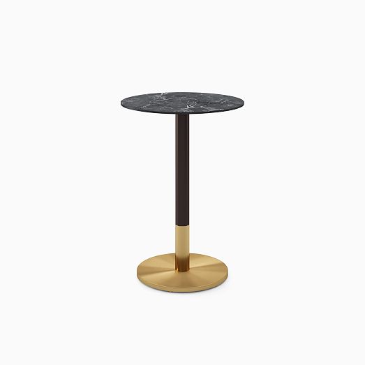 Orbit Restaurant Round Bar Table - Porcelain | West Elm