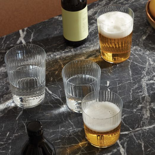 Gio Line Glassware (Set of 4) | West Elm