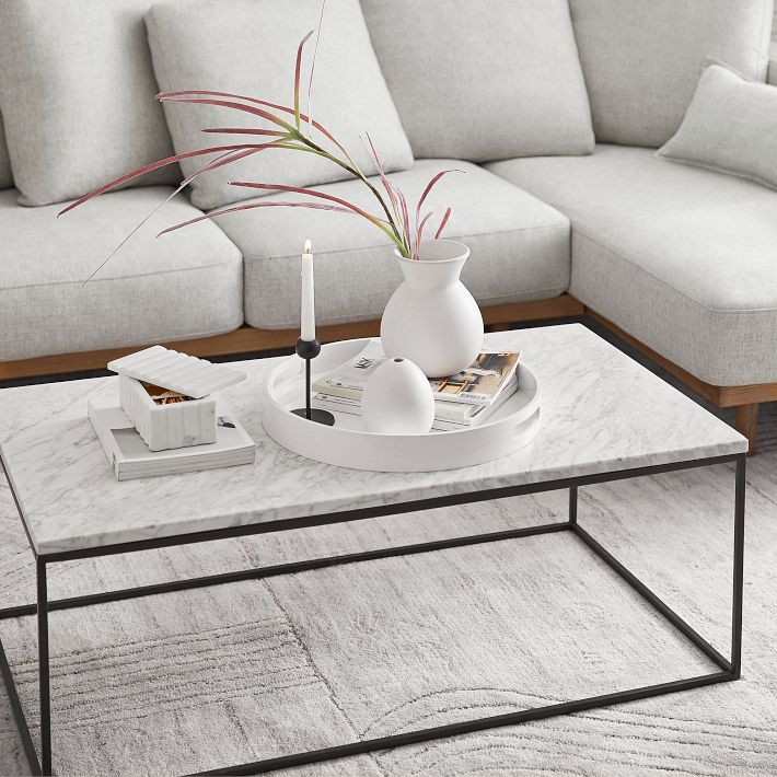 Streamline Rectangle Coffee Table | Modern Living Room Furniture | West Elm