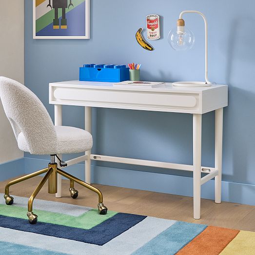 Gemini Desk & Bookshelf Set | West Elm