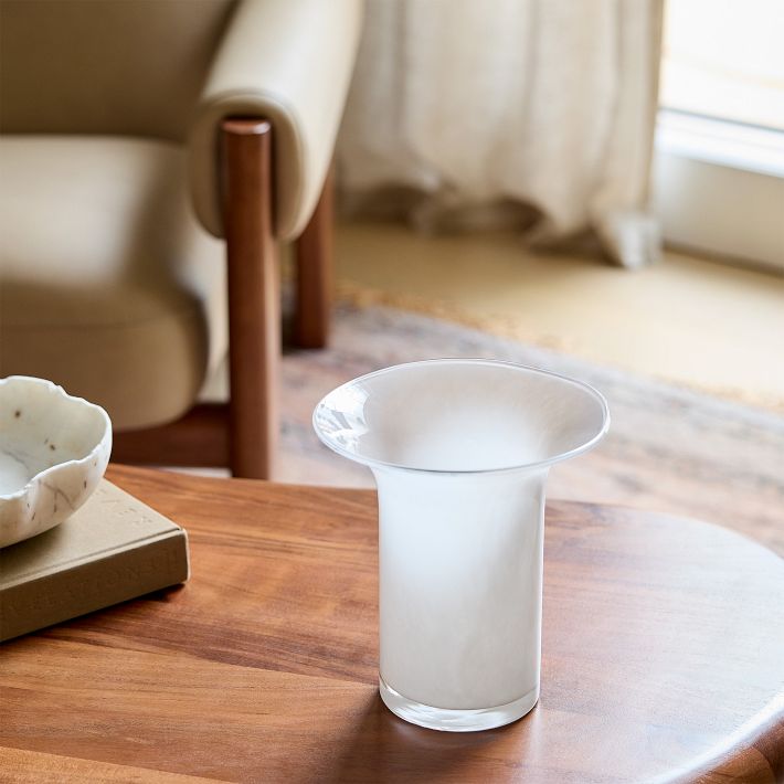 Tula Tulip Glass Vase | West Elm
