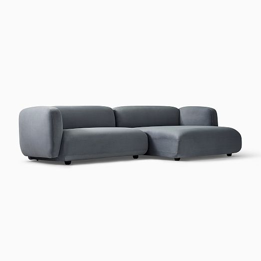 Osborn 2-Piece Double Wide Chaise Sectional (121") | West Elm