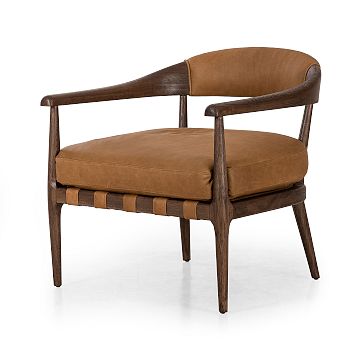 Eldert Leather Chair | West Elm