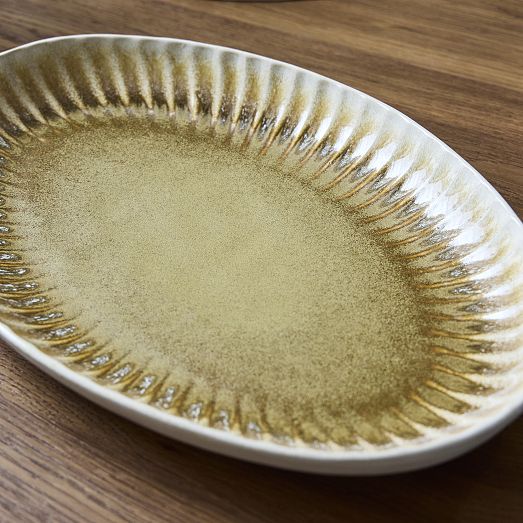 Suvi Stoneware Serving Trays & Platters | West Elm