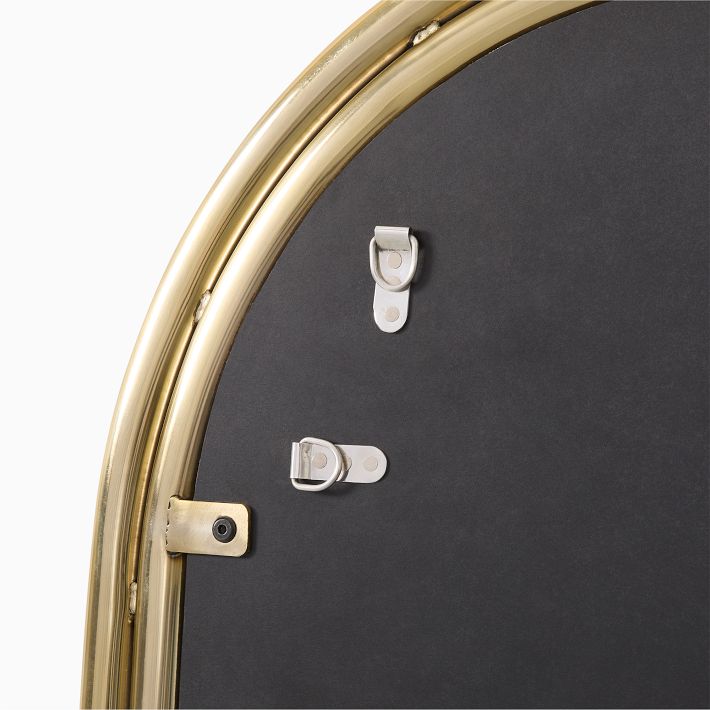 Tubular Metal Wall Mirror | West Elm