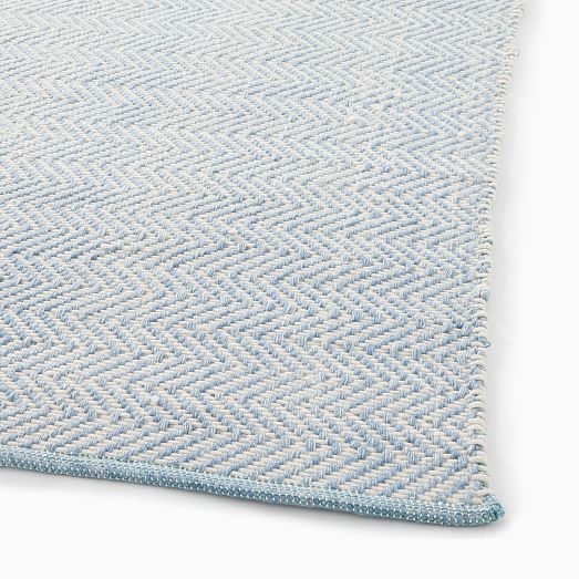 Rope Herringbone Outdoor Rug | West Elm