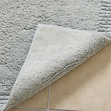 Plush Border Bath Mat | West Elm