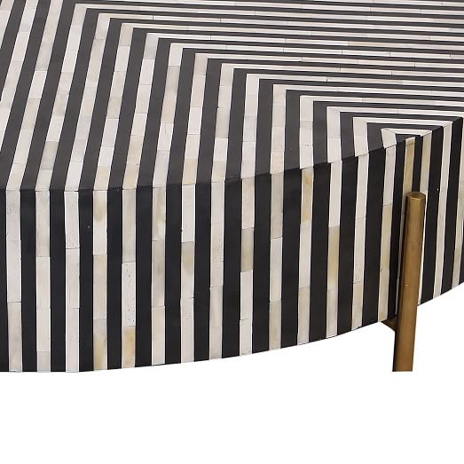 Graphic Stripes Coffee Table | West Elm