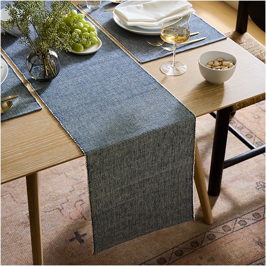 Riviera Cotton Table Runner | West Elm