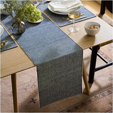 Riviera Cotton Table Runner | West Elm