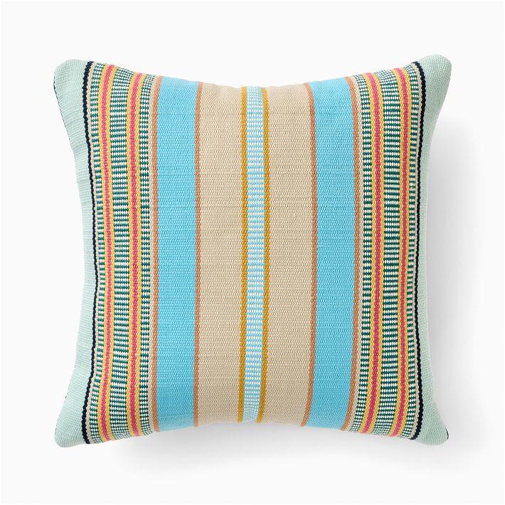 La Raya Indoor/Outdoor Pillow | West Elm