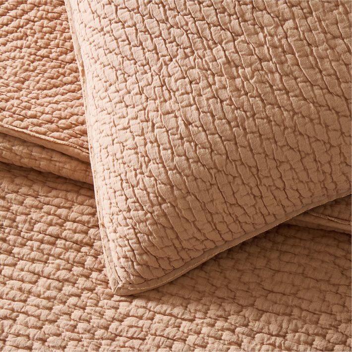 Reflections Matelasse Quilt & Shams | West Elm