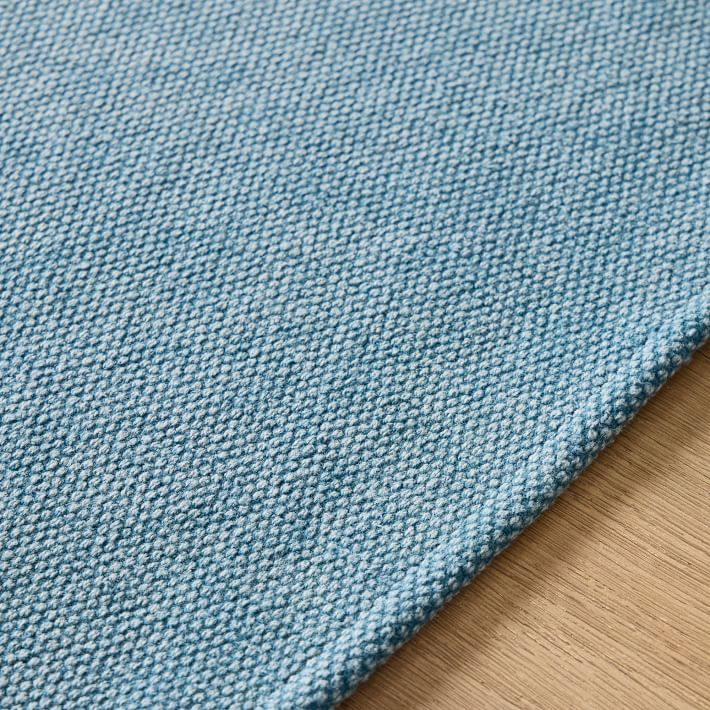 Textured Canvas Cotton Runner | West Elm