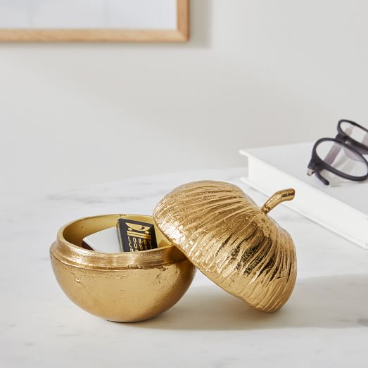 Metal Gourd Box | West Elm