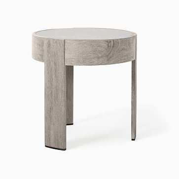 Portside Outdoor Round Side Table (20") | West Elm