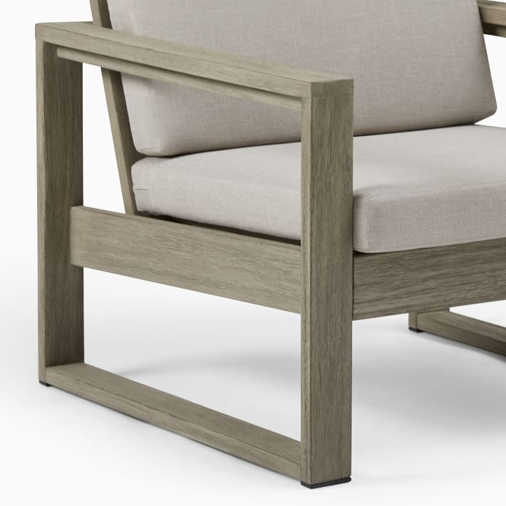 Portside Outdoor Petite Lounge Chair | West Elm