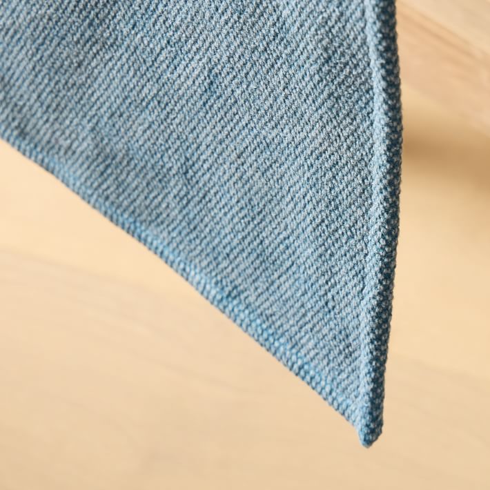 Textured Canvas Cotton Runner | West Elm