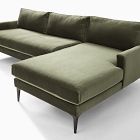 Andes Chaise Sectional Sofa With Chaise West Elm