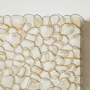 Deco Capiz Dimensional Wall Art by Diego Olivero | West Elm