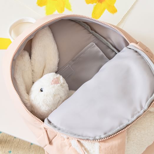 Colby Critter Bunny Small Backpack | West Elm