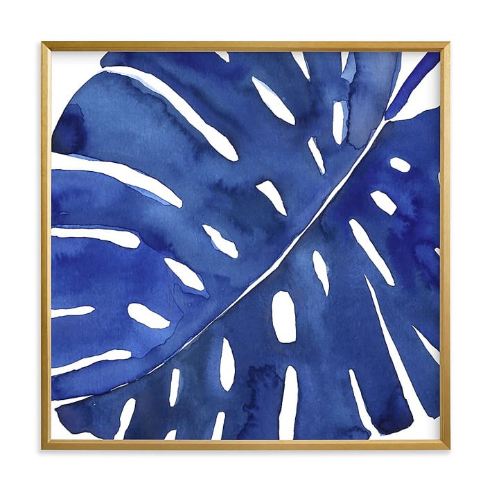 Azul II Framed Wall Art by Minted for West Elm | West Elm