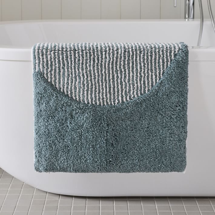 Shadow Graphic Bath Mat | West Elm