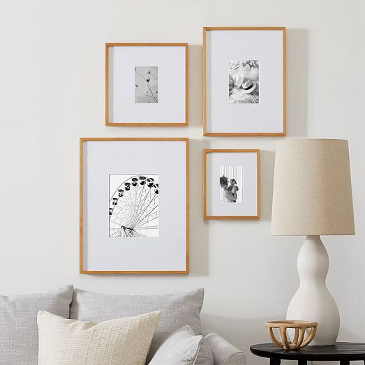 The Mini Organic Gallery Frames Set (Set of 4) | West Elm