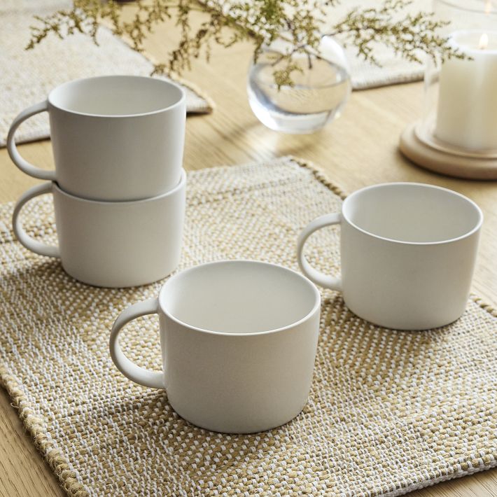Lucia Wide Rim Mug Sets | West Elm