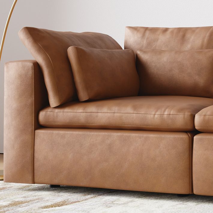 Harmony Modular Leather Multi-Piece Sofa (86") | West Elm