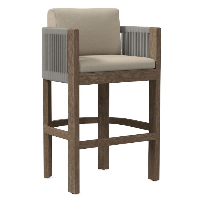 Porto Outdoor Bar Stool Cushion Covers | West Elm