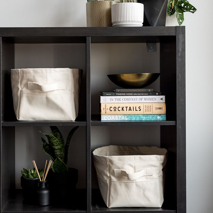 Steele Canvas Cotton Storage Bin | West Elm